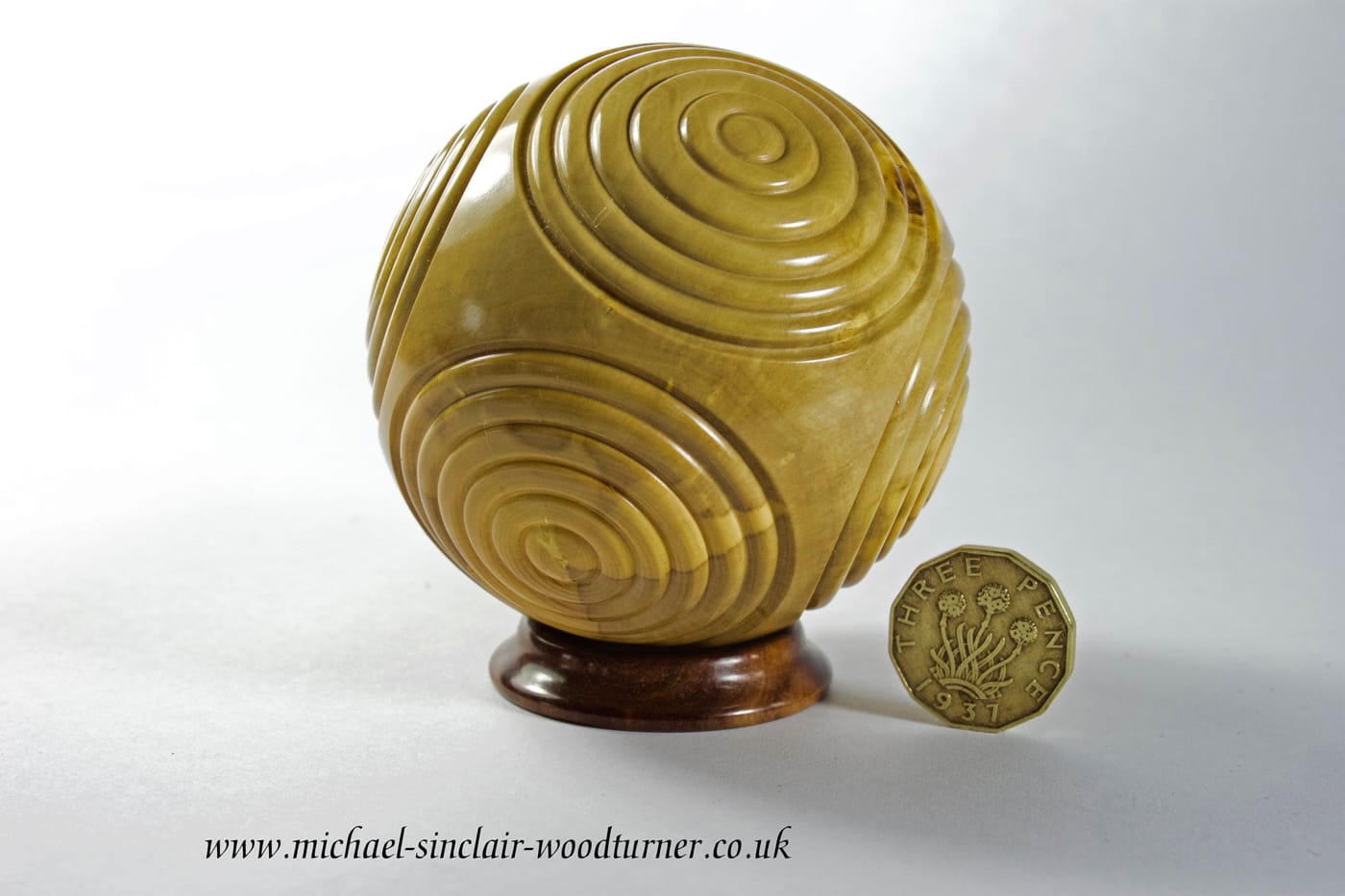 Boxwood 'Neolithic Petrosphere' inspired piece. - Michael Sinclair ...